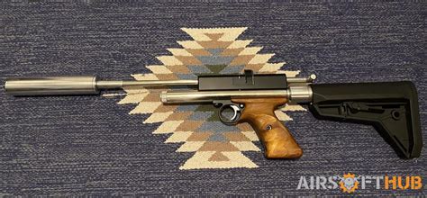 Modded Crosman 2240 Air Pistol Airsoft Hub Buy And Sell Used Airsoft