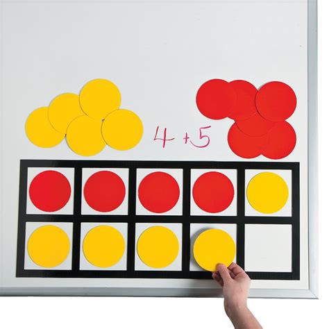 Ten Frame Math Magnets Math Concepts Ten Frame