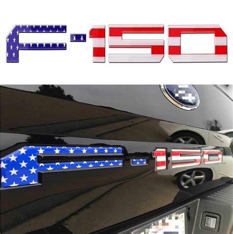 Buy F150 Tailgate Letters 3M Adhesive 3D Raised Tailgate Decal