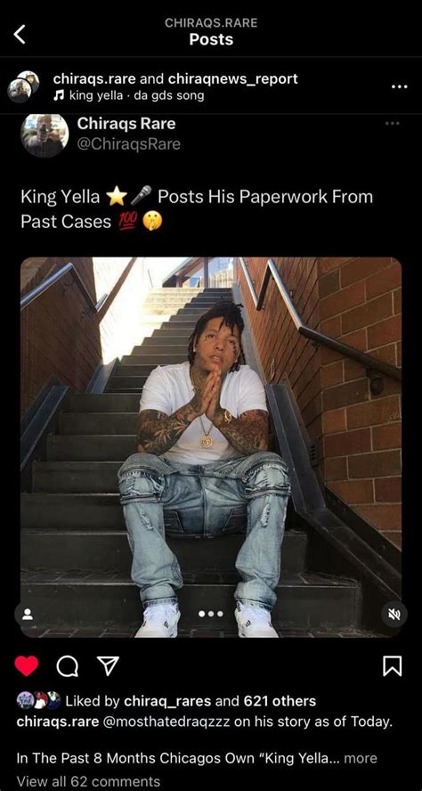 According To Chiraqsrare On Instagram King Yella Has Been Posting