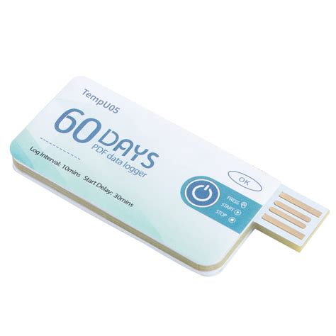 Buy USB Data Logger Button Battery Operated Data Logger With USB Connector For Supermarkets