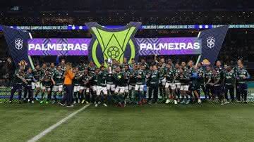 Campeão Veja fotos do título do Palmeiras