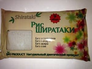 Рис Ширатаки купить рис из коньяку