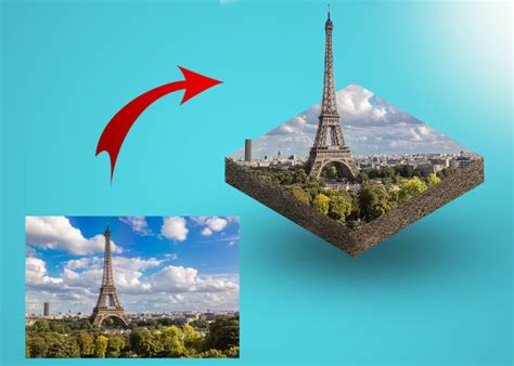Turning Aerial Photos Into 3d Cube Style Photo By Ajayfajar Fiverr
