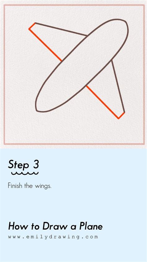 How To Draw A Plane Step By Step Tutorial