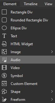 Add Audio Elements In Saola Animate Atomi Systems Inc