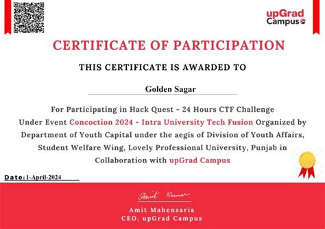 golden sagar on linkedin hackathon ctf cybersecurity