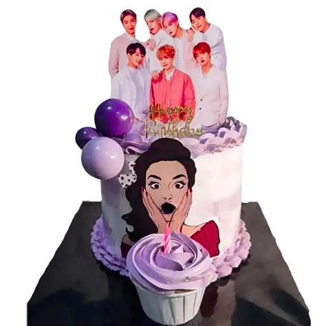 Order Bts Blow Cake Online