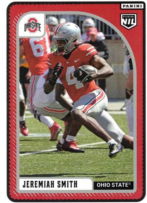 2024 Panini Nil Football Jeremiah Smith Pre Rookie Card Ohio State Sports And Outdoors