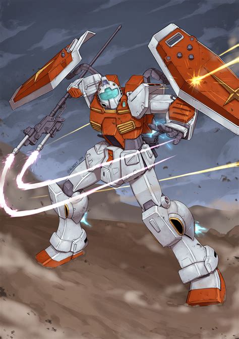 Albert Rbk Powered Gm Gundam Gundam 0083 Absurdres Commentary