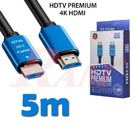 Hdmi 4k High Speed Hdtv 5m Premium Cable Ram Electronics Website