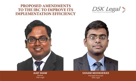 Proposed Amendments To The Ibc To Improve Its Implementation Efficiency Legal 60