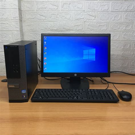Jual Fullset Komputer Dell Core I3 RAM 8GB 4GB SSD HDD Built Up Optiplex 390 SFF Murah Siap
