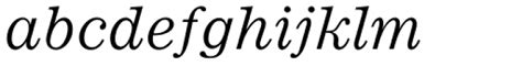 Ionic Pro Italic Font Serif Classic What Font Is