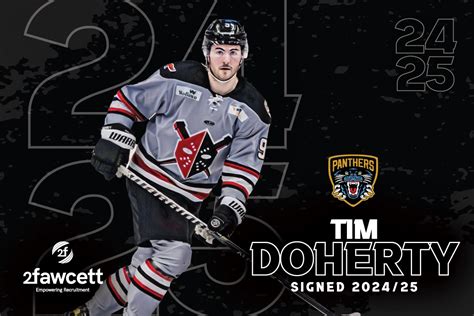 Panthers Sign Forward Tim Doherty Nottingham Panthers