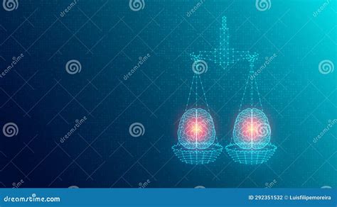 Ai Ethics And Neural Synthesis With Digital Advances Ai Generated Stock