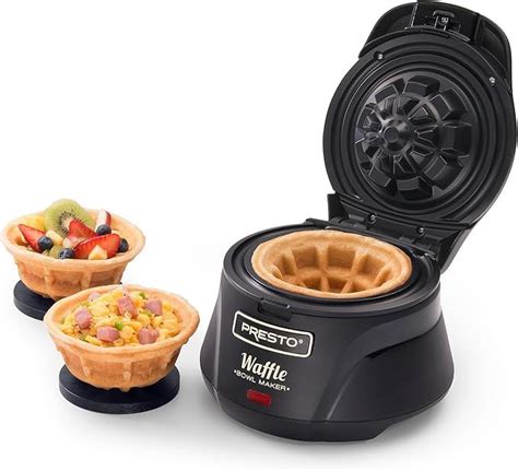 Belgian Waffle Bowl Maker Make Delicious Waffle Bowls Easily Waffle