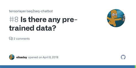 Is There Any Pre Trained Data Issue Tensorlayer Seq Seq Chatbot GitHub