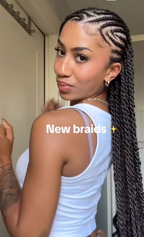 Pin By Linda Bena On Modele Coiffure Natural Hair Braids Hairdos For