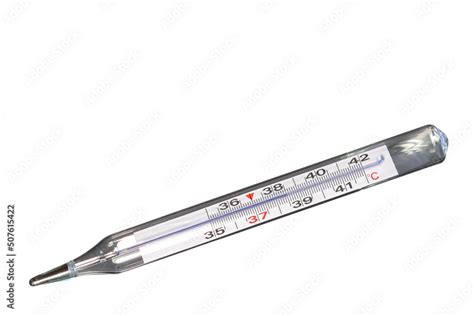 Analog Clinical Thermometer Calibrated In Degrees Centigrade