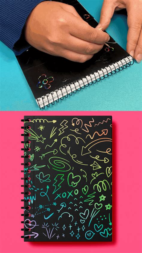 Rainbow Scratch Notebook Cover I Really Like How It Looks If Youd