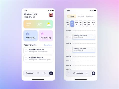 Daily Planner Scheduling App By Sameen Kazi On Dribbble