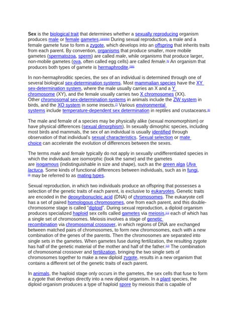 Male Female Ulva Lactuca Pdf Sex Ploidy