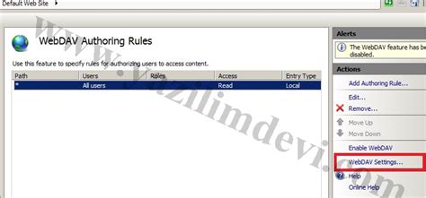 System Center Configuration Manager 2007 Webdav Ayarı Ortaç Demİrel