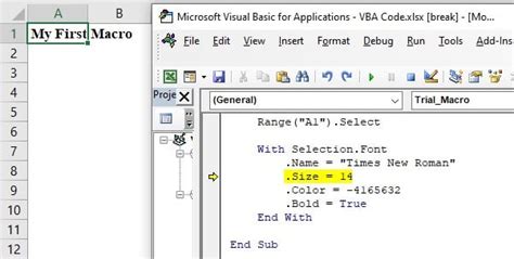 VBA Code How To Write Execute VBA Code With Examples
