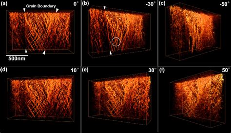 Three Dimensional Views Of The Dislocations Reconstructed From A Download Scientific Diagram