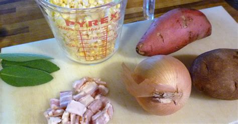 For Love Of The Table Corn And Sweet Potato Chowder