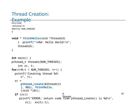 Chapter 4 Operating Systems Threadspptx Free Download