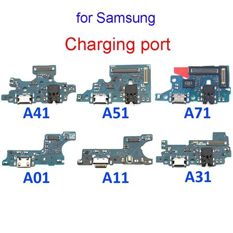 Charging Board Port Flex With Fast Charging IC For Samsung Galaxy A A A A A A A