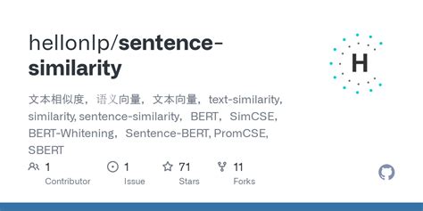 Sentence Similarity README Md At Main Hellonlp Sentence Similarity GitHub