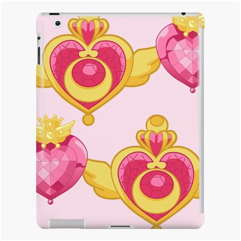 Sailor Moon And Sailor Chibi Moon Transformation Brooches Supers Ipad Case And Skin For Sale By