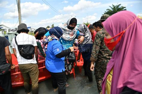 Sepang Flash Floods After Three Days Heavy Rain Editorial Photo Image