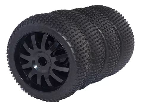 8 Racing Car 17mm Hub Ruedas Y Neumáticos Para Hsp Hpi Meses Sin Interés