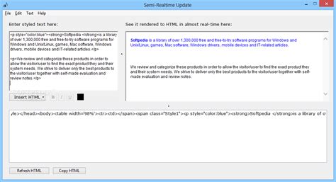 Styled Html Field Download Softpedia