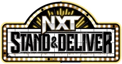 NXT Stand and Deliver 2023 logo by ClarkVL9 on DeviantArt