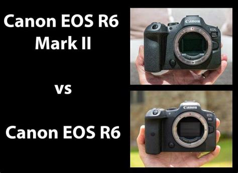 Canon Eos R6 Mark Ii Vs Eos R6 Head To Head Comparison Photography Blog