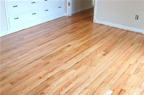 Refinished Red Oak Floor After Restoration Hardwood Floors Salem