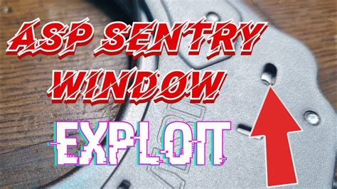 Asp Sentry Window Exploit Youtube