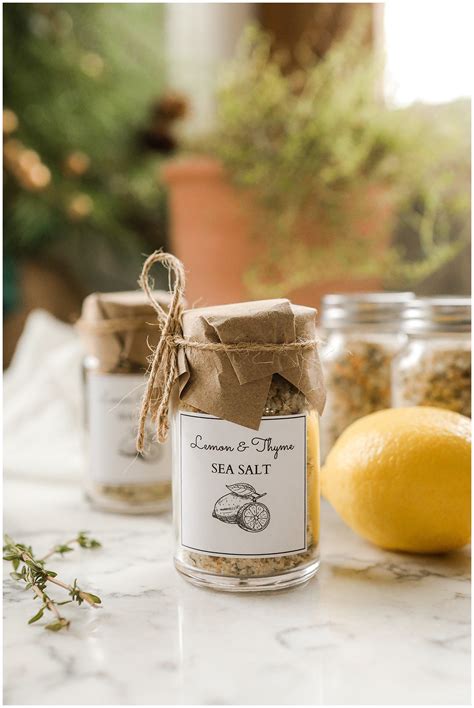How To Make Infused Salt With Lemon And Thyme Sea Salt Recipe