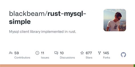 Github Blackbeamrust Mysql Simple Mysql Client Library Implemented