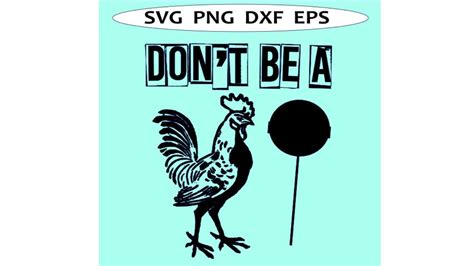Dont Be A Cock Sucker Svg File Etsy