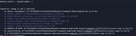 Merge Is Not A Function Issue 3823 Webpack Webpack Js Org GitHub