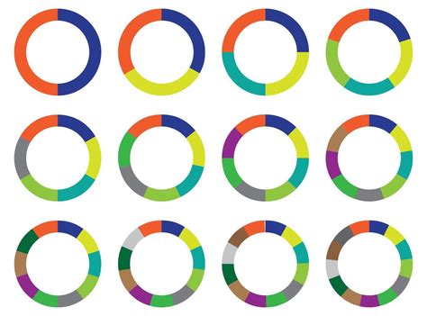 Circular Data Visualization Vector Art Icons And Graphics For Free