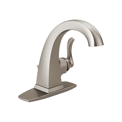 Delta Everly 4 In Centerset Single Handle Bathroom Faucet In