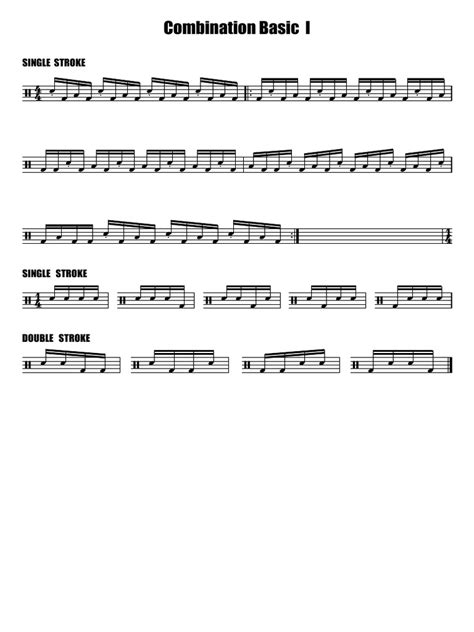 Combination Practice 1 Pdf