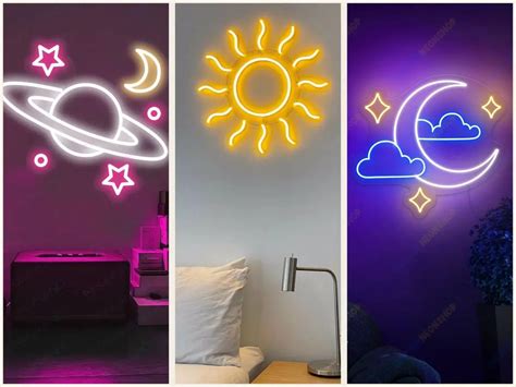 مدل چراغ نئونی دیواری ترند؛ اتاقتونو با این نئون های خوشگل دیزاین کنید